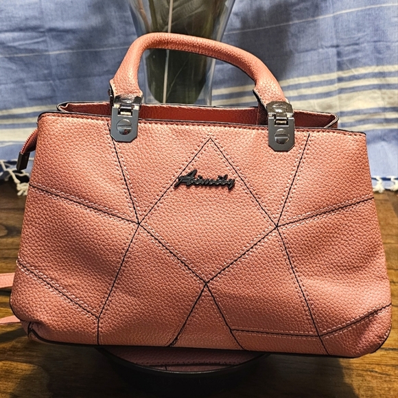 Aimily | Bags | Aimily Dusty Rose Purse Nwot | Poshmark